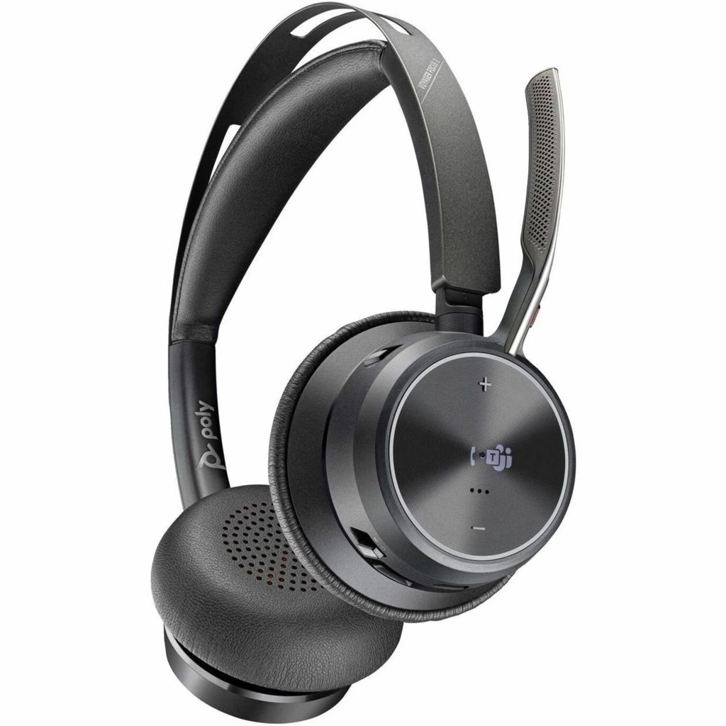 Auriculares HP POLY Voyager Focus Negro inalámbrico 9T9J6AA#AC3 | Multicopy
